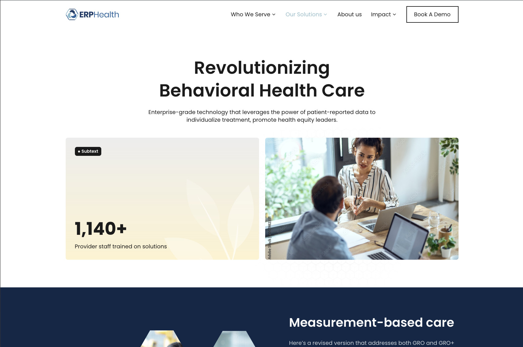 ERPHealth Behavioral Health Solutions | GRO & GRO+